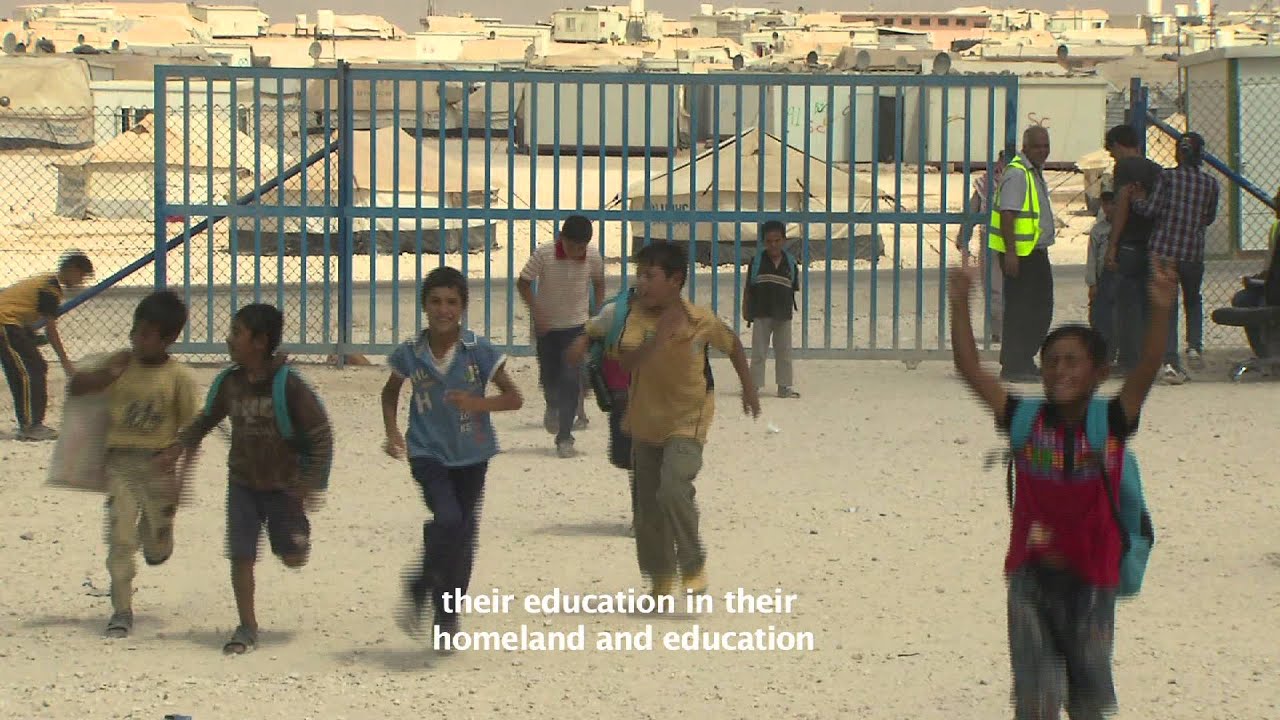 The Challenge of Education in a Refugee Camp - YouTube