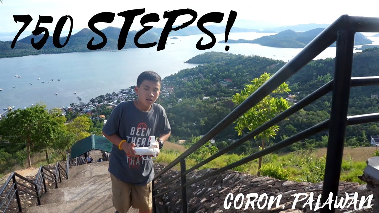 CLIMBING 750 STEPS UP MT.TAPYAS(CORON, PALAWAN) - YouTube