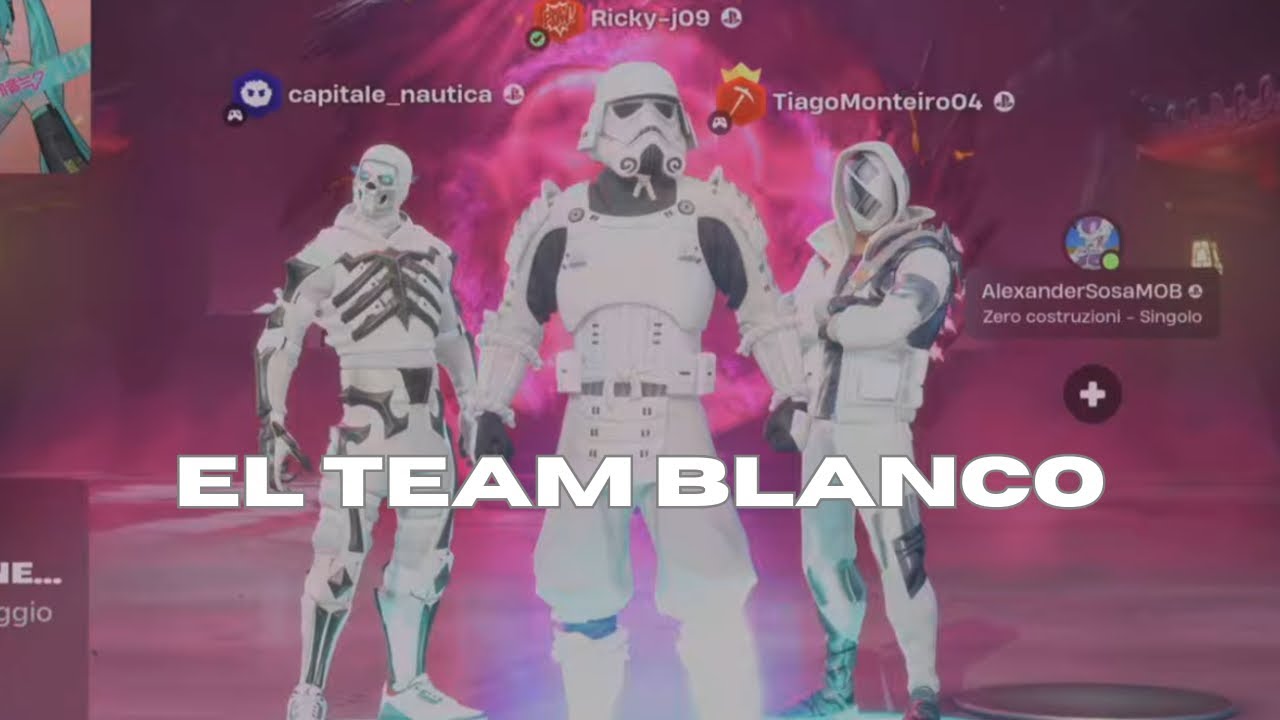 EL TEAM BLANCO-FORTNITE ZERO BUILD - YouTube