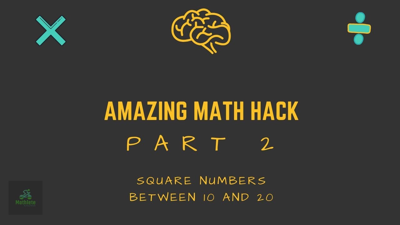 Amazing Math Hack - (Part 2) - YouTube