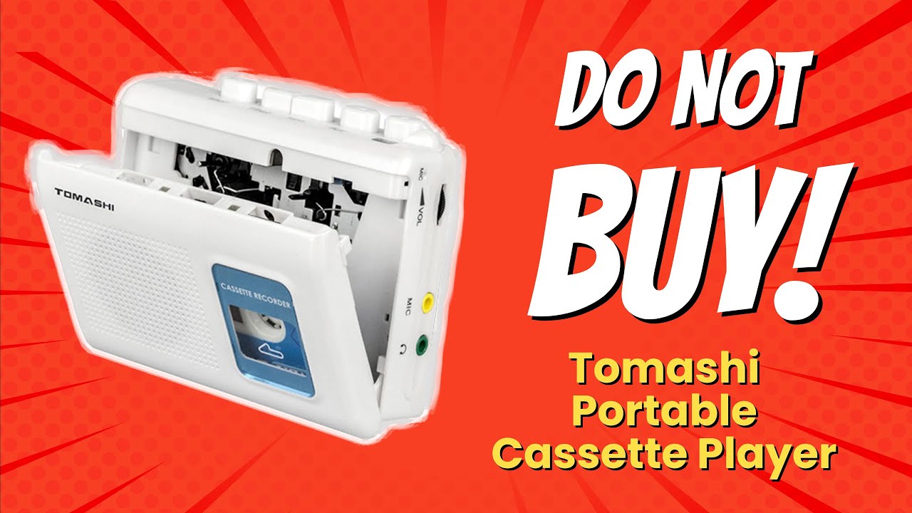 TOMASHI Portable Cassette Player 🎵 | 10 Reasons NOT to Buy! 🚫 - YouTube