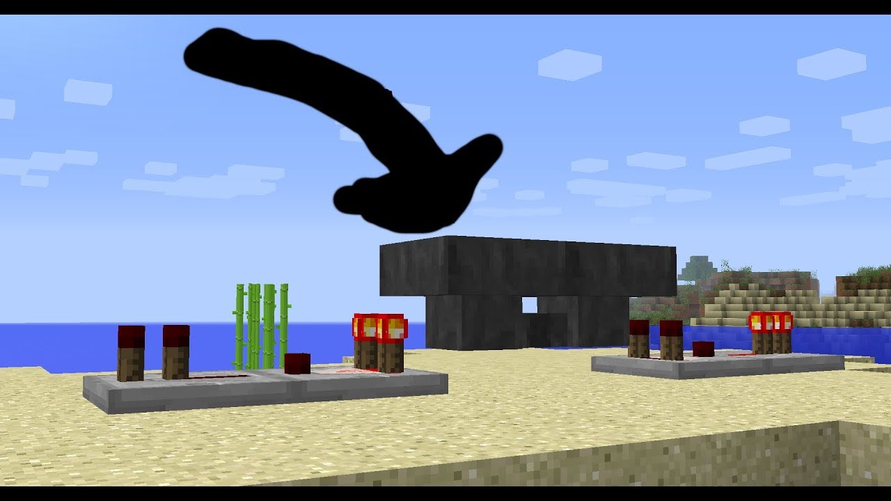 How To Make A Silent Redstone Clock│Minecraft - YouTube