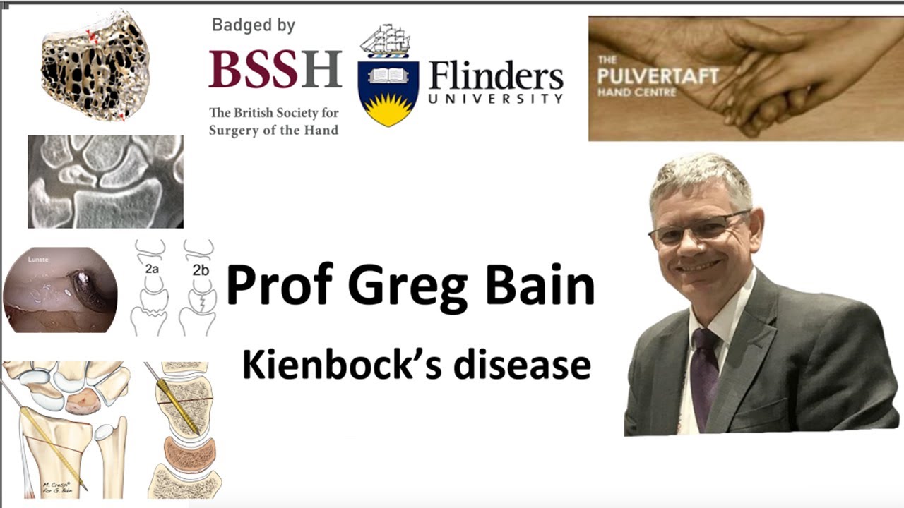 Kienbock's disease by Prof Greg Bain - YouTube