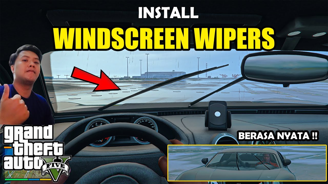 CARA PASANG MOD WIPERS MOBIL (MODIF MOBIL DI GTA 5) GTA 5 MODS - YouTube