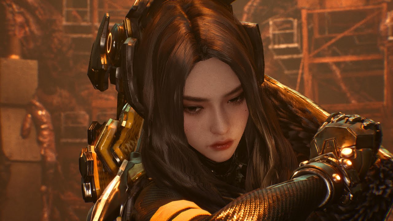 Stellar Blade - “Tachy” Boss Fight - YouTube