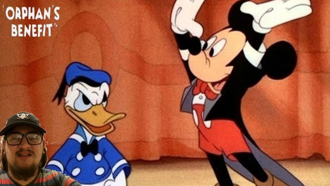 Mickey Mouse - Orphans' Benefit (1941) - First Time Watching: Donald ...