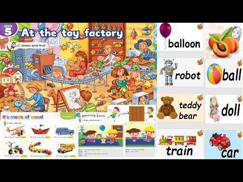 CONNECT PLUS for kg 1 Unit5 At the toy factory⚽️🧸🚘🚀 Teacher's guide ...