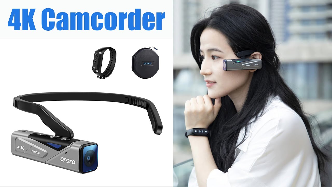 Wearable Vlog Mini Camcorder | Video Camera 4K Camcorder | Waterproof ...