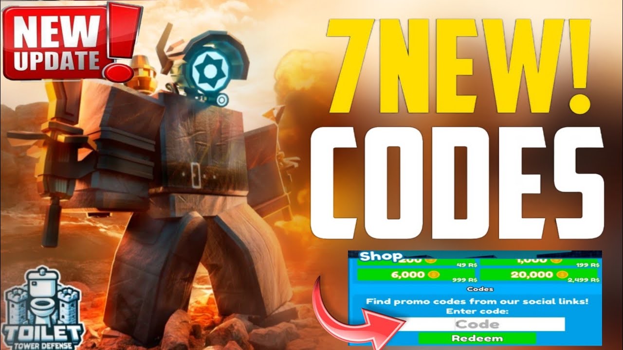 ALL NEW CODE|EP-73💥Part-1|TOILET TOWER DEFENSE ROBLOX CODES 2024 TOWER ...
