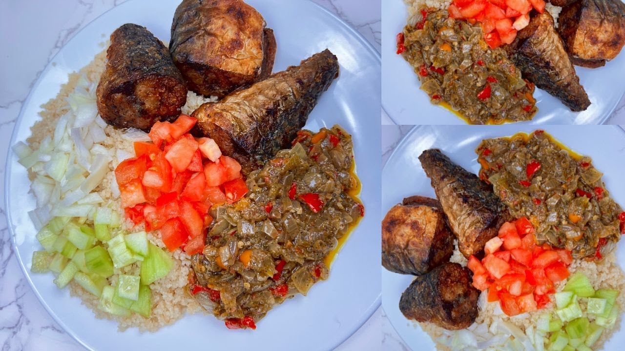 An Easy Way to Make Attiéké "15min Meal" - YouTube