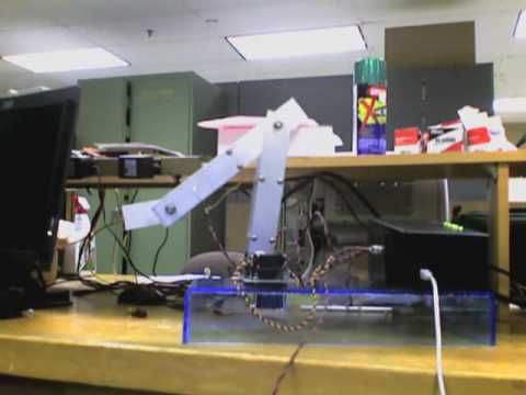 Robotic Arm Test 1 - YouTube