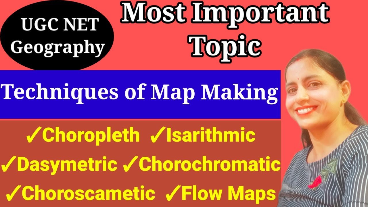 Geography NTA UGC NET Exam | Techniques of Map Making | मानचित्र बनाने ...