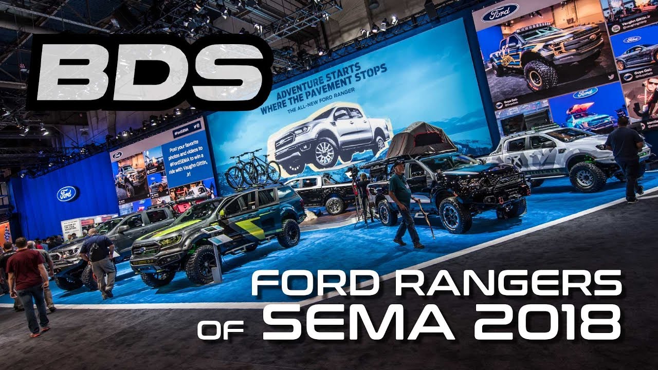 Ford Rangers of SEMA 2018 - YouTube