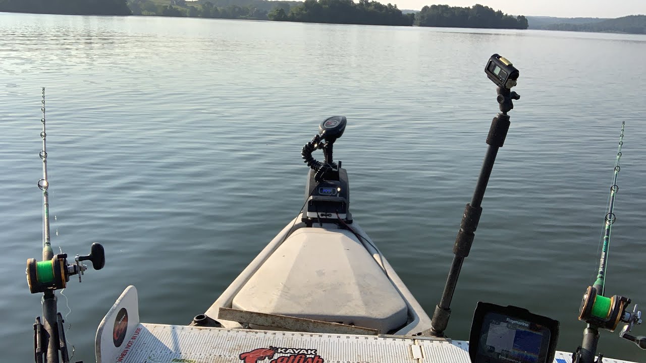 Livestream | Kayak Catfishing On Watts Bar - YouTube