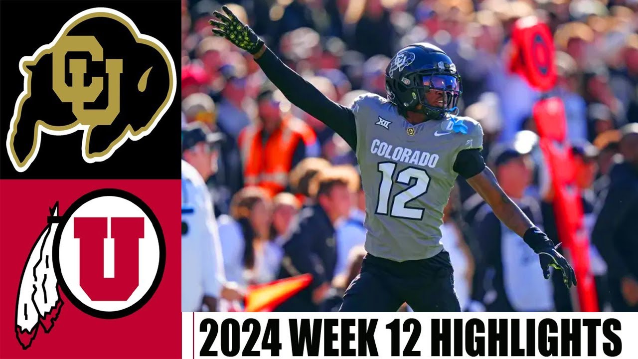 Colorado vs Utah [FULL GAME] Highlights, Nov 16 2024 | 2024 College ...