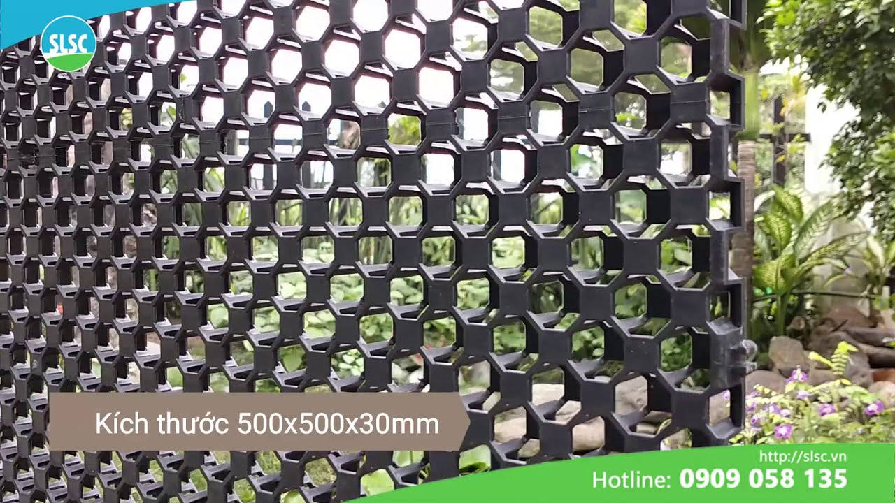 Vỉ thoát nước Octo Cell từ Malaysia | SLSC Việt Nam - YouTube