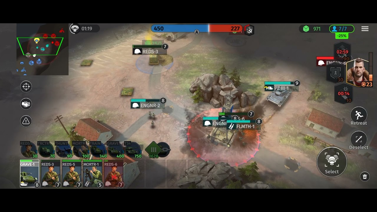 wwa rts : ussr gameplay 2v2 - YouTube