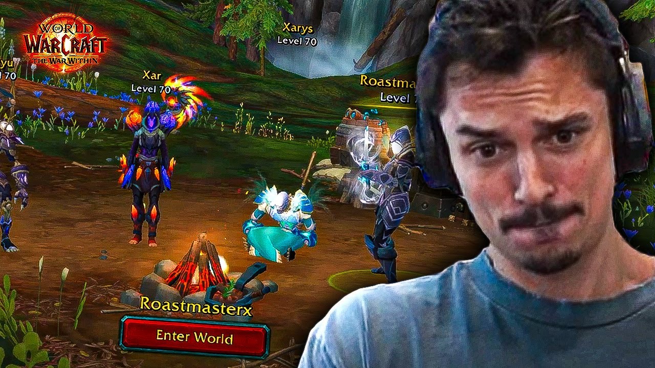 Classic Andy Tries Retail World of Warcraft - YouTube