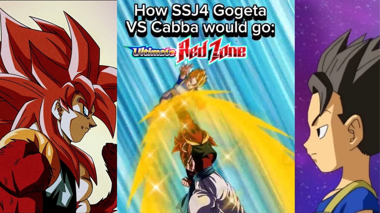 LR SSJ4 GOGETA Vs Cabba Red Zone! Time to put this meme to Rest. - YouTube