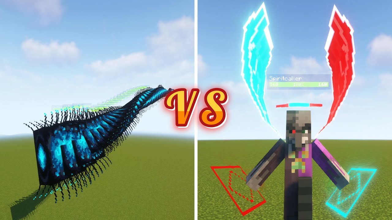 Spiritcaller vs Void Worm | Minecraft Mob Battle - YouTube