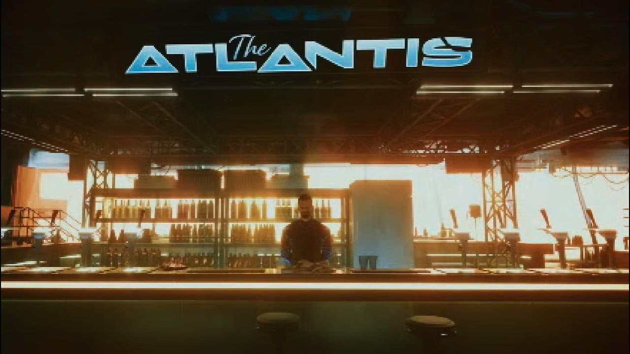 How To Get Inside Of The Atlantis Bar As V - Cyberpunk 2077 (PS5) - YouTube