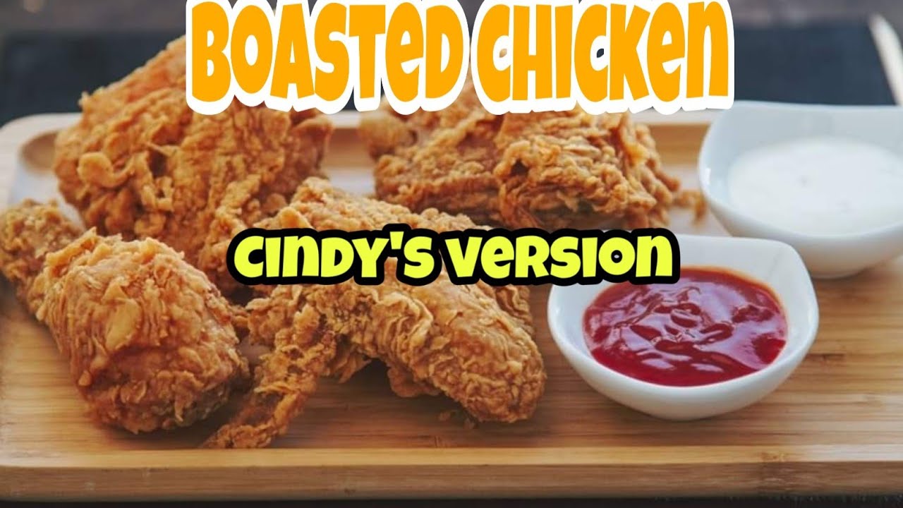 #cindy's #broastedchicken Vlog#058 How to make chicken broasted at home ...