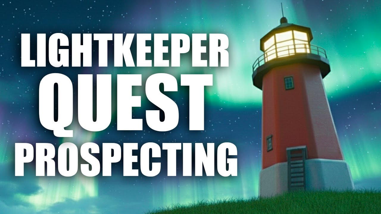 How To Do The LIGHTKEEPER QUEST in Roblox Prospecting Guide - YouTube