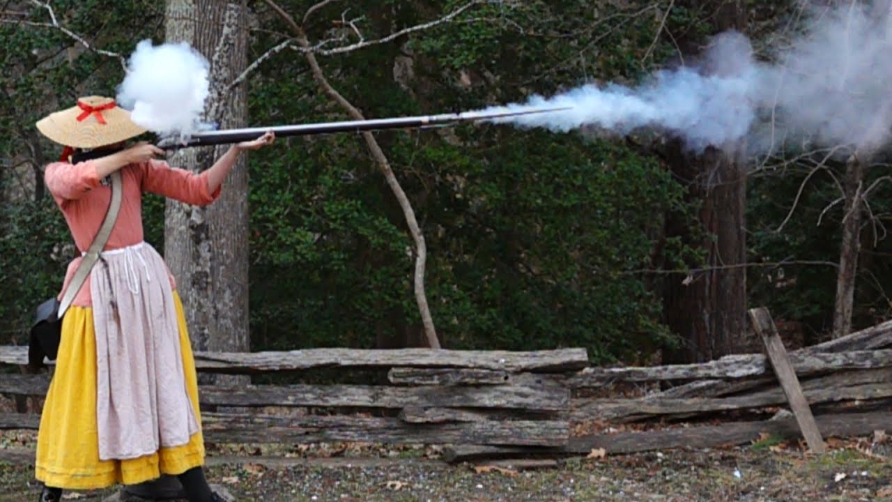 Super Slow Motion Flintlock Firing - YouTube