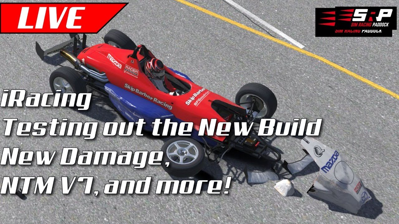 iRacing: Testing out 2019 Season 4 Build - New Damage, Tire Model, and ...