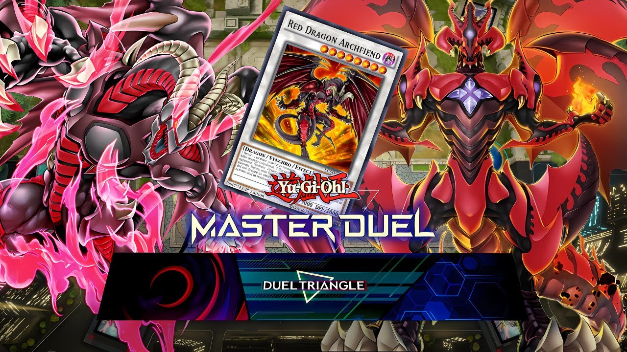 RED DRAGON ARCHFIEND IN DUEL TRIANGLE: TENPAI DRAGON EVENT! | YUGIOH ...