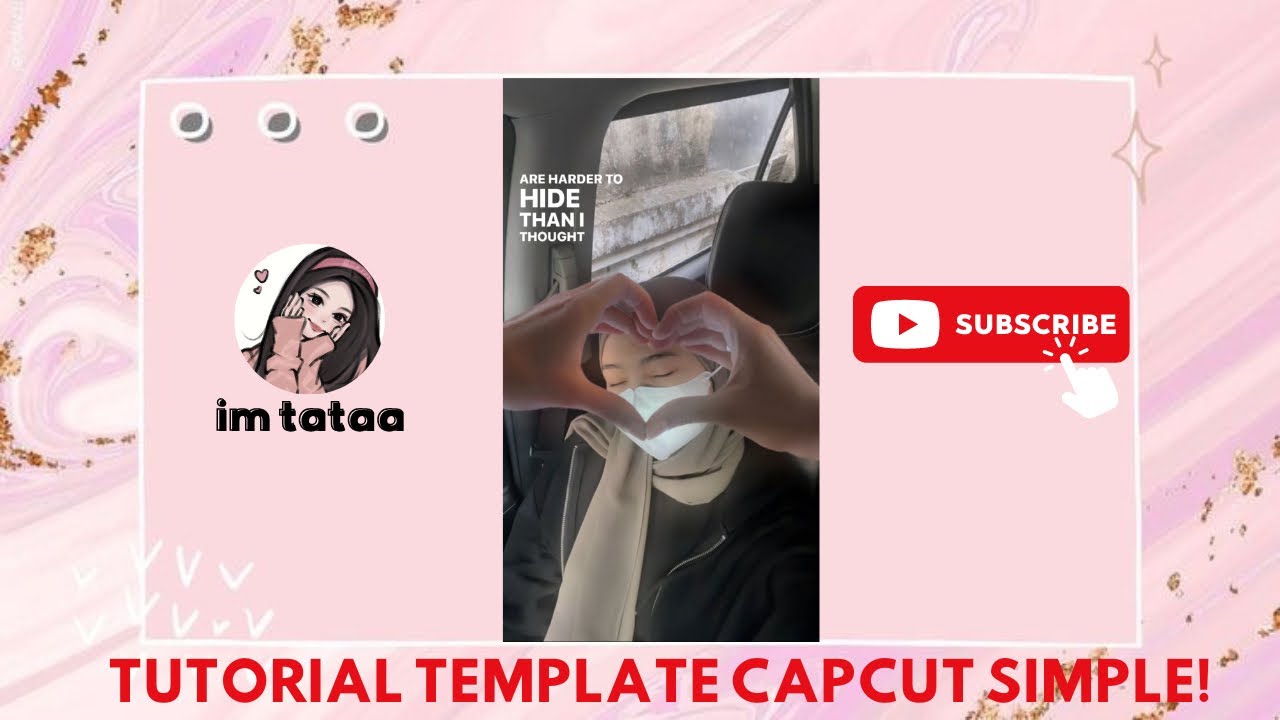 TUTORIAL TEMPLATE CAPCUT SIMPEL BUAT PEMULA! HEHEE - YouTube