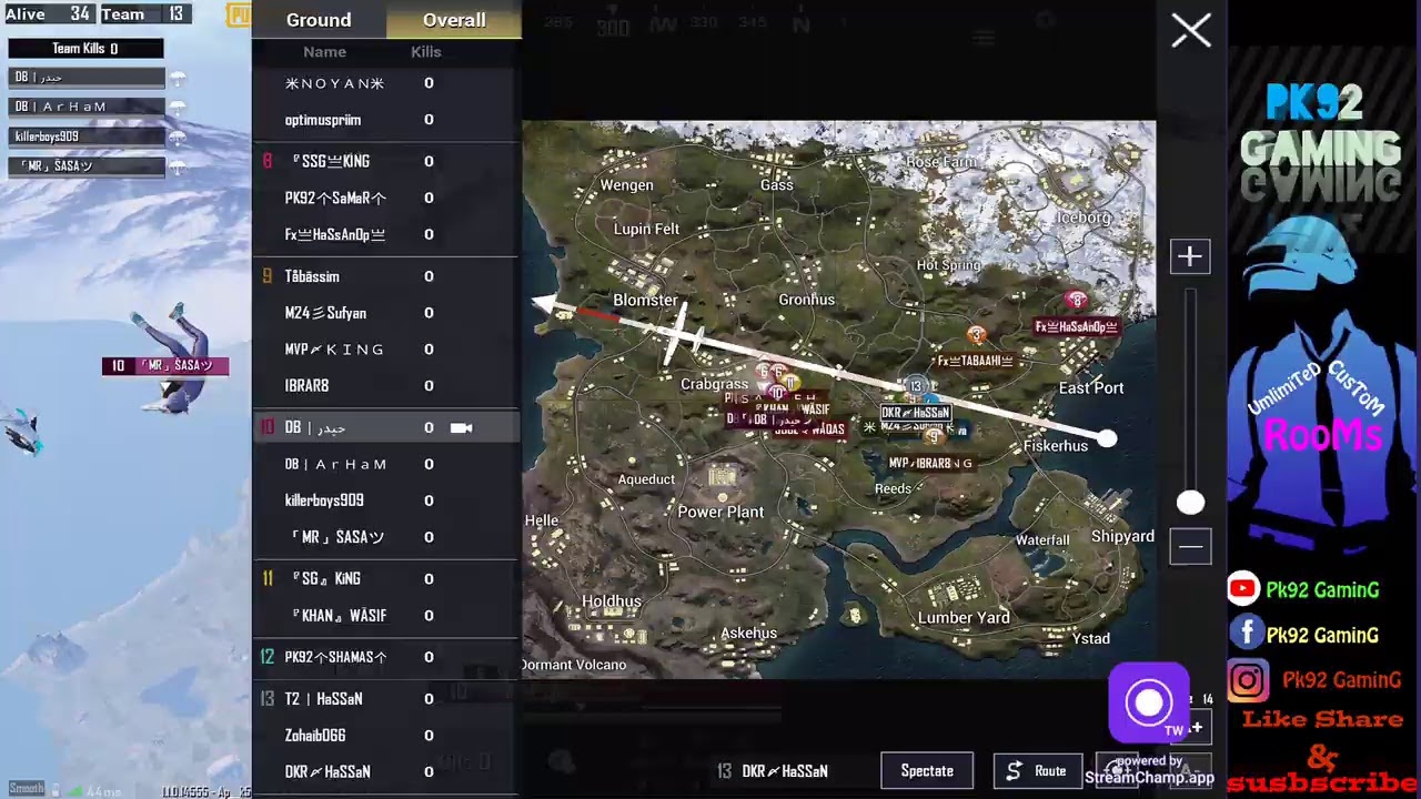 Pk92 GaminG Custom Rooms. Day 7 - YouTube