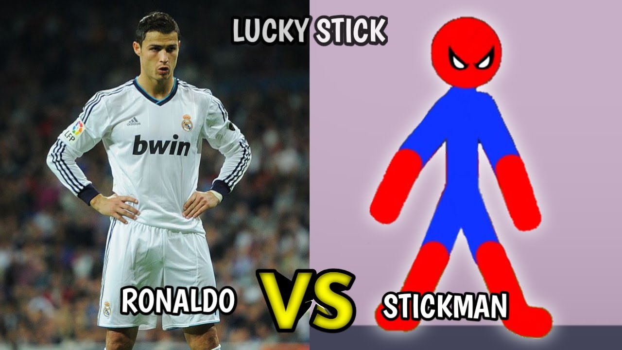 Cristiano Ronaldo vs Stickman | Stickman Dismounting funny and epic ...