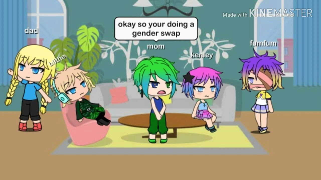 Gender swap with my family 24 hour's - YouTube