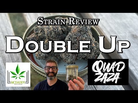 Strain Review - Double Up - Quadzaza - YouTube