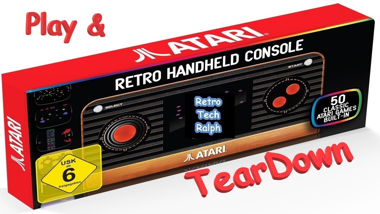 Atari 2600 Retro Handheld Console Blaze Review Tired
