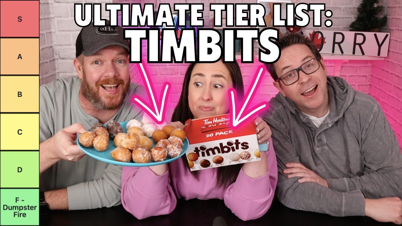 The Ultimate Timbit Tier List Ranking - YouTube