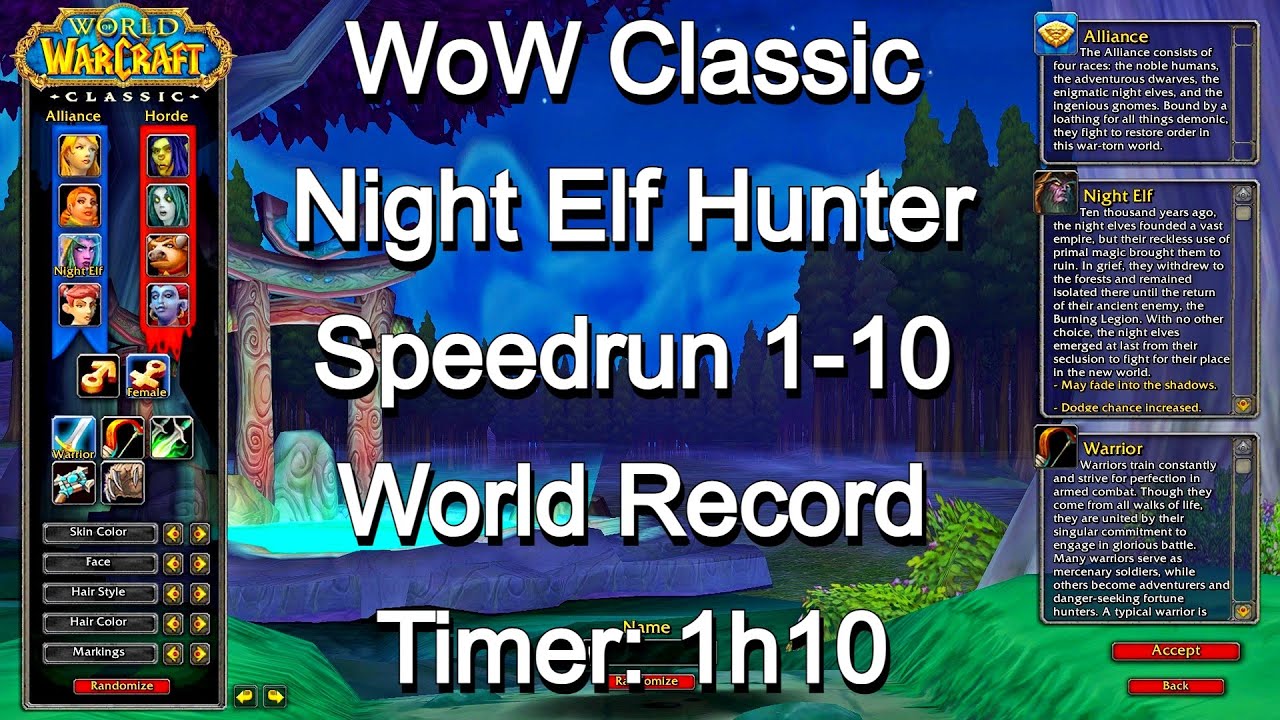 Hunter 1-10 era speedrun World Record [1:10:01] - YouTube