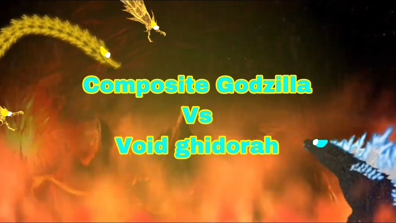 Composite Godzilla vs void ghidorah (sticknodes animation) godzilla ...