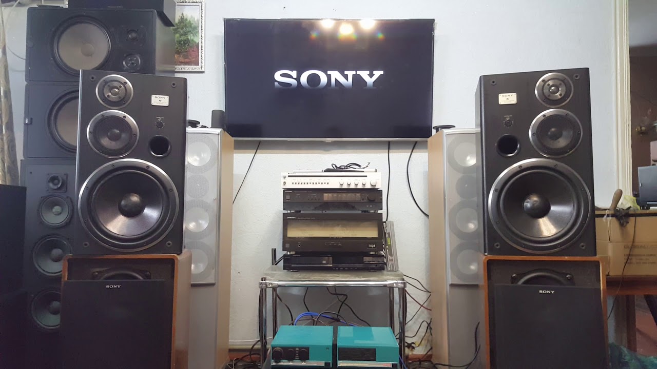 SONY ss-d905av & mission Cyrus two + psx test - YouTube