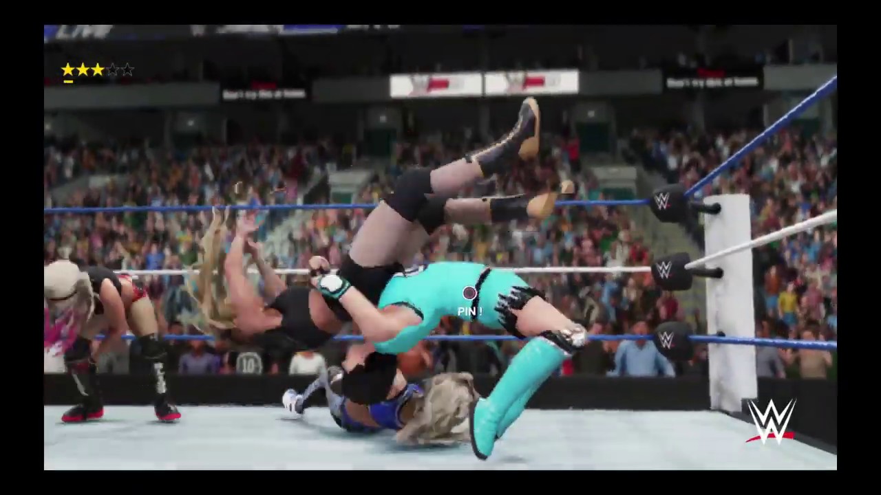 Sharon Storm v. Liv Morgan v. Alexa Bliss v. Lacey Evans - Smackdown ...