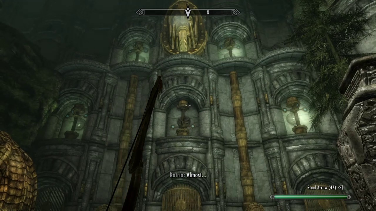 Skyrim: 4th Aetherium Wars, Solving Arkngthamz Puzzle - YouTube