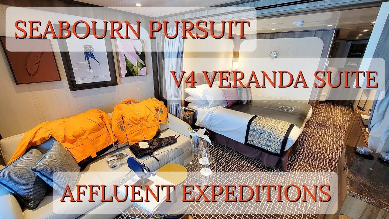 Seabourn Pursuit | V4 Veranda Suite Tour | Affluent Journeys™ - YouTube