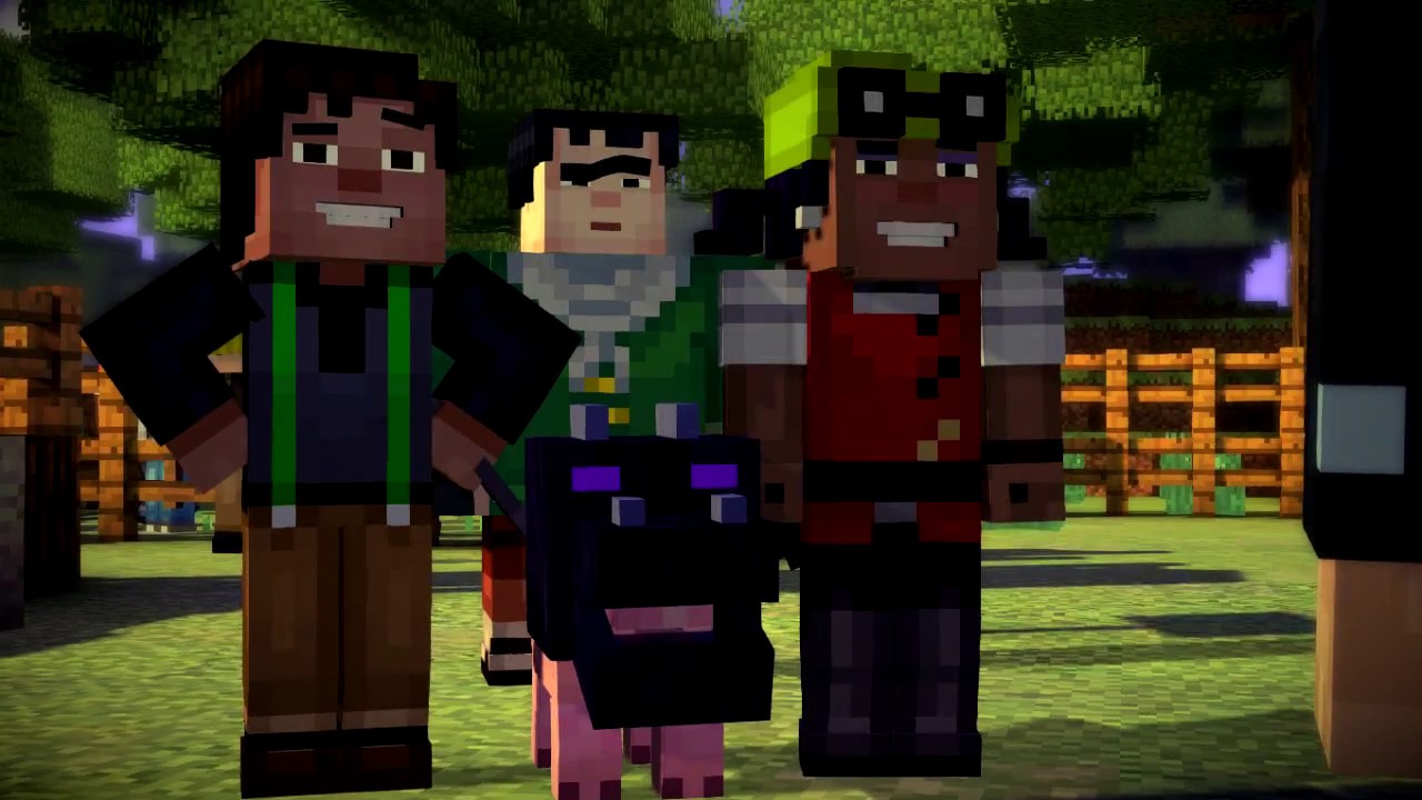 Minecraft Story Mode Ep1 #1 - YouTube