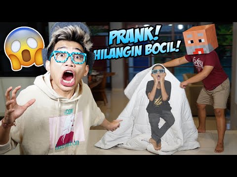 GILAAA!!! PRANK HILANGIN BOCIL PAKAI MAGIC!!! DIA LANGSUNG MARAH BESAR!!!