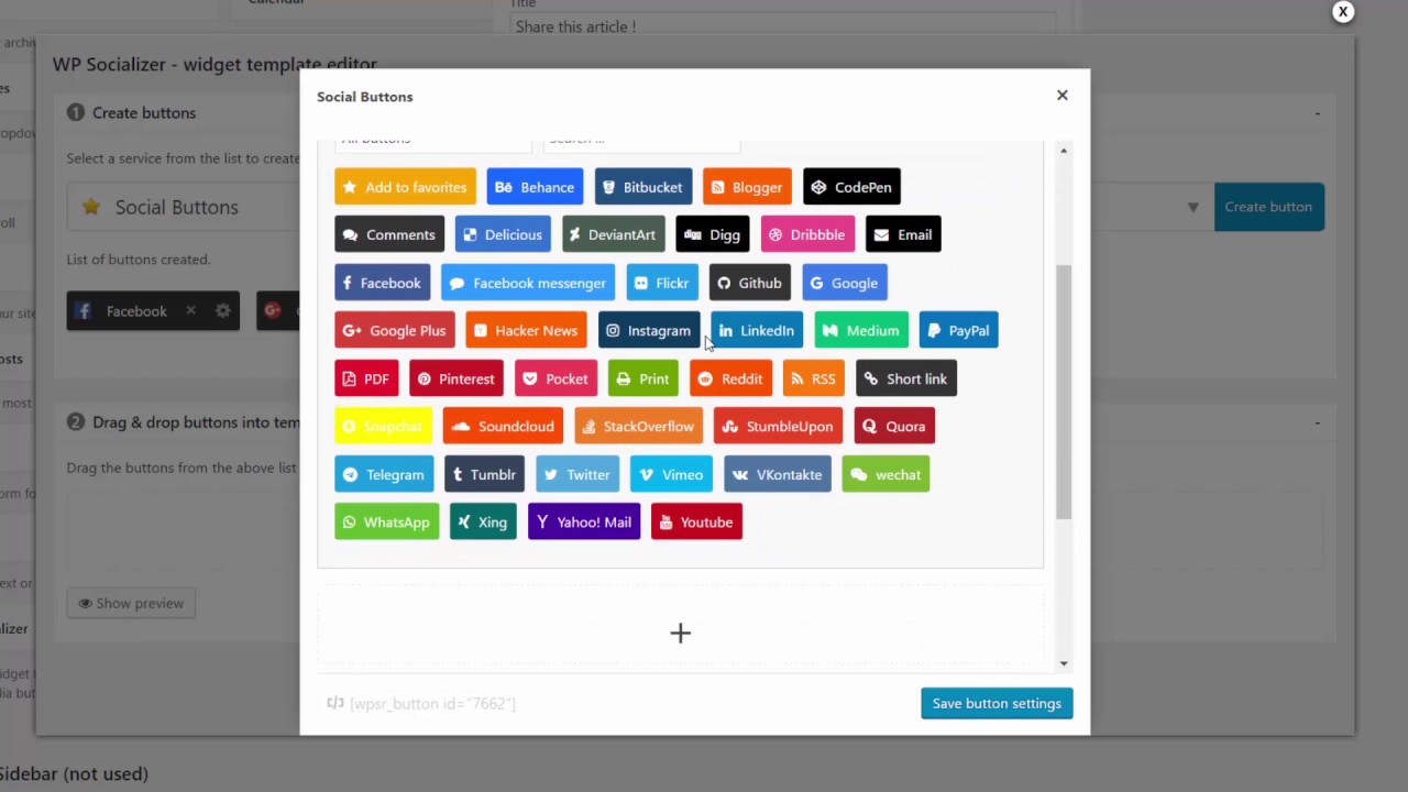 Adding native social media share buttons to Widgets in WordPress - WP ...