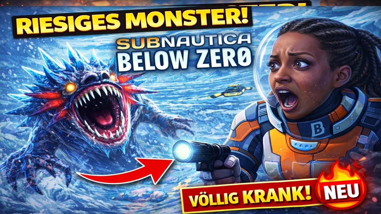Subnautica BELOW ZERO 🐟 030 - Riesiges Monster - YouTube