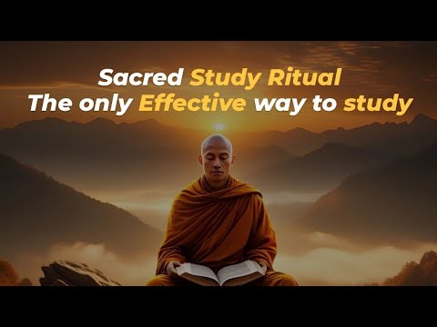Sacred Study Rituals: How Monks Train the Mind for Wisdom - YouTube
