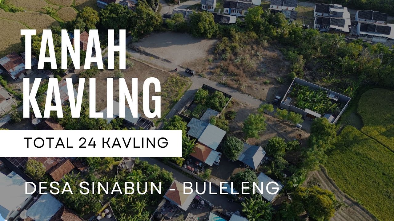 24 Kavling Siap Bangun ‼️ Desa Sinabun Buleleng Bali Utara - YouTube