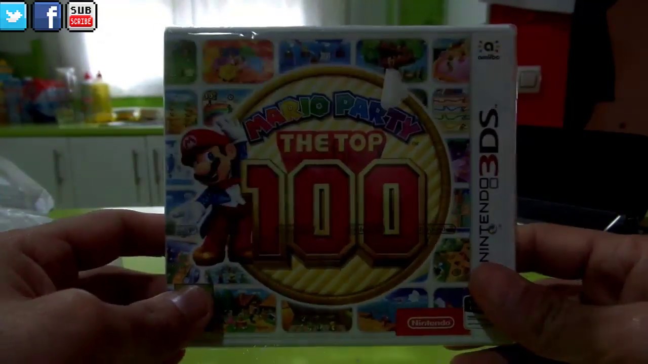 Unboxing - Mario Party: The Top 100 | Nintendo 3DS |ESPAÑOL - YouTube